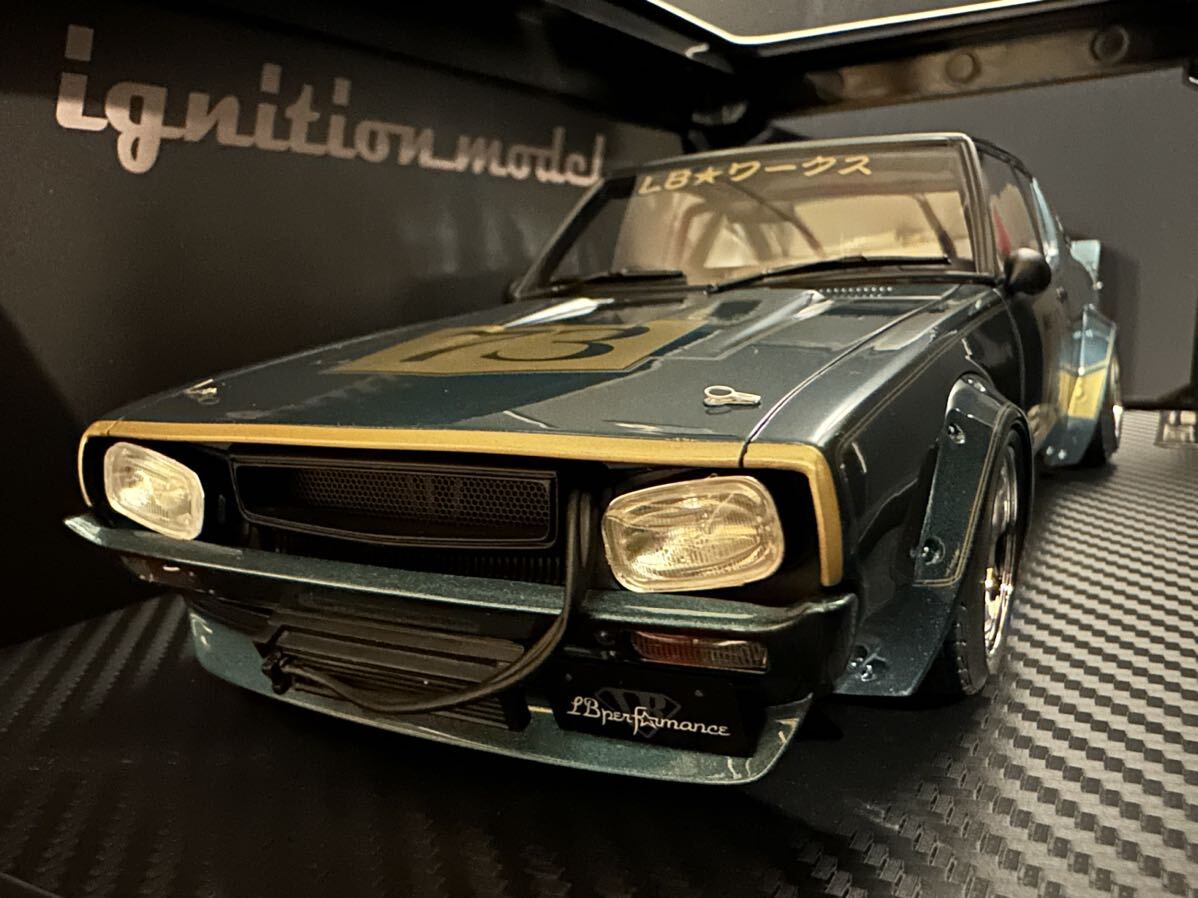 Yahoo!オークション - [新品] 1/18 IG3216 LB-WORKS Kenmeri 2Dr Blue ...