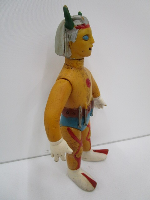 Yahoo!オークション - T0821-6Y/ 当時物 ウルトラサターン ソフビ 昭和...