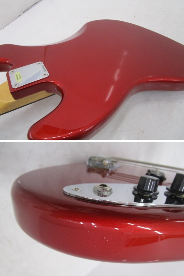 Yahoo!オークション - C0829-6Y/ バスカーズ エレキギター レッド×ホ...