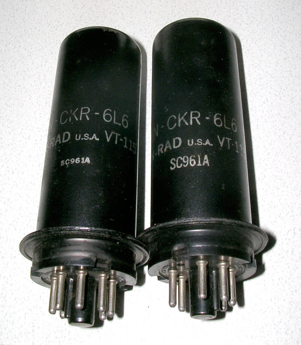 Yahoo!オークション - KEN RAD JAN 6L6 2本