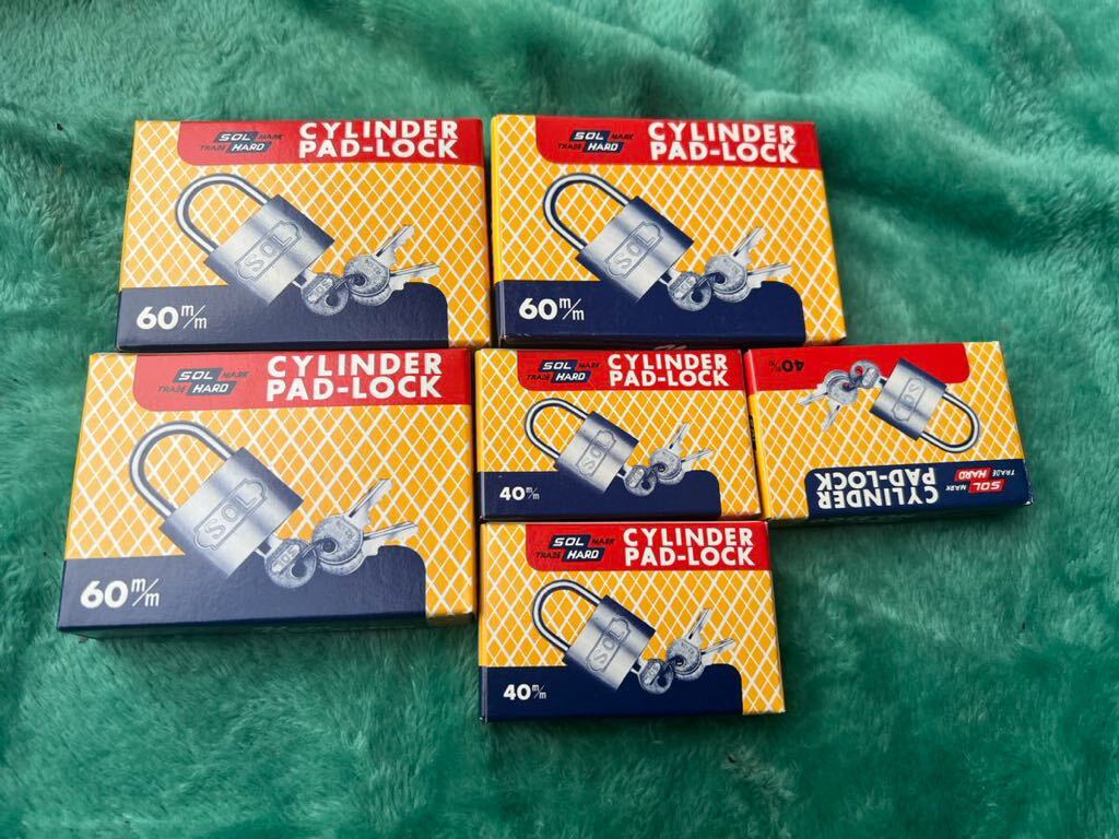 Yahoo!オークション - 未使用 SOL HARD NO.2500 60m/m 40m/m 南京錠 鍵...