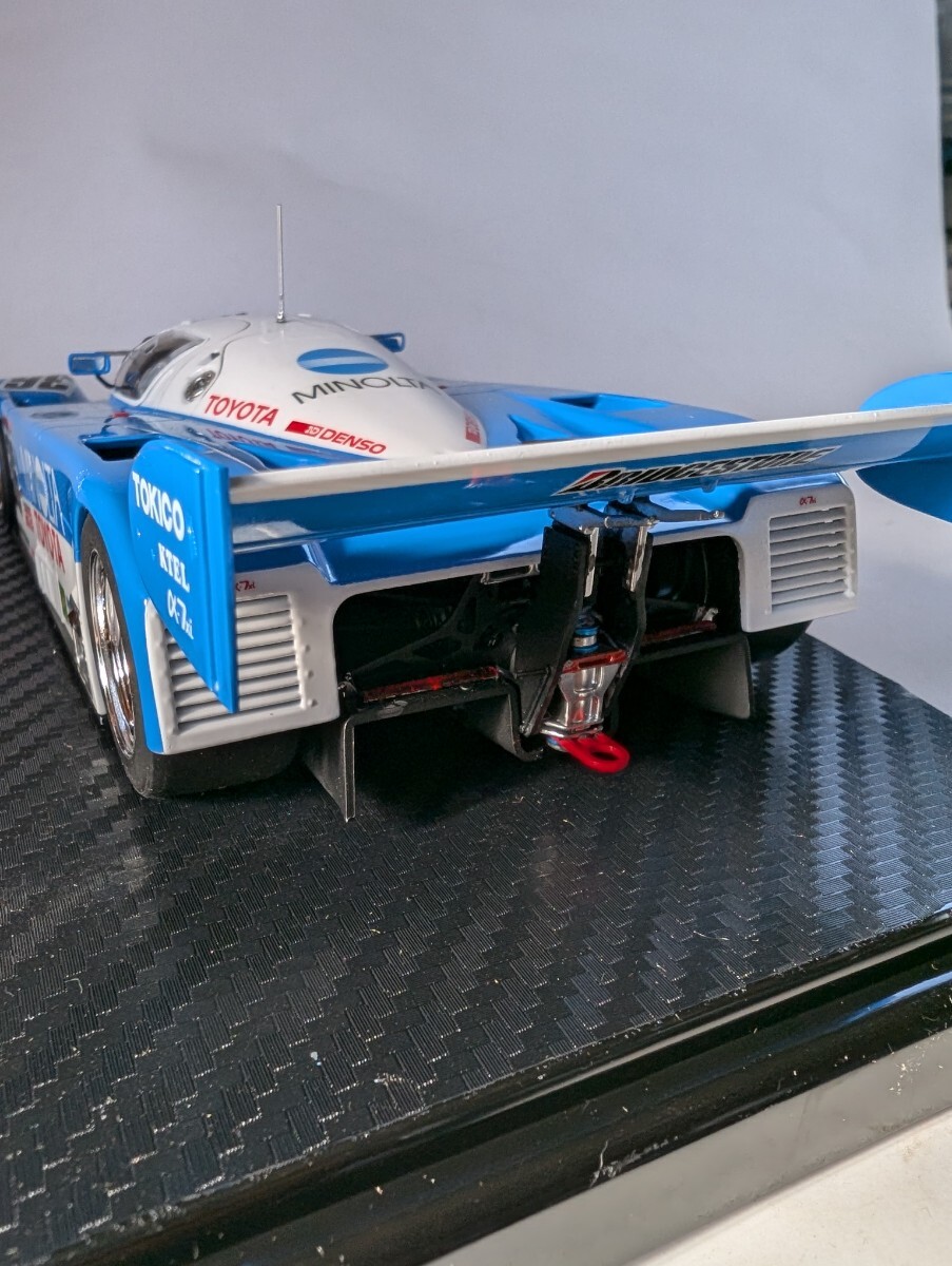 Yahoo!オークション - ハセガワ模型 1/24 MINOLTA TOYOTA 91C-V