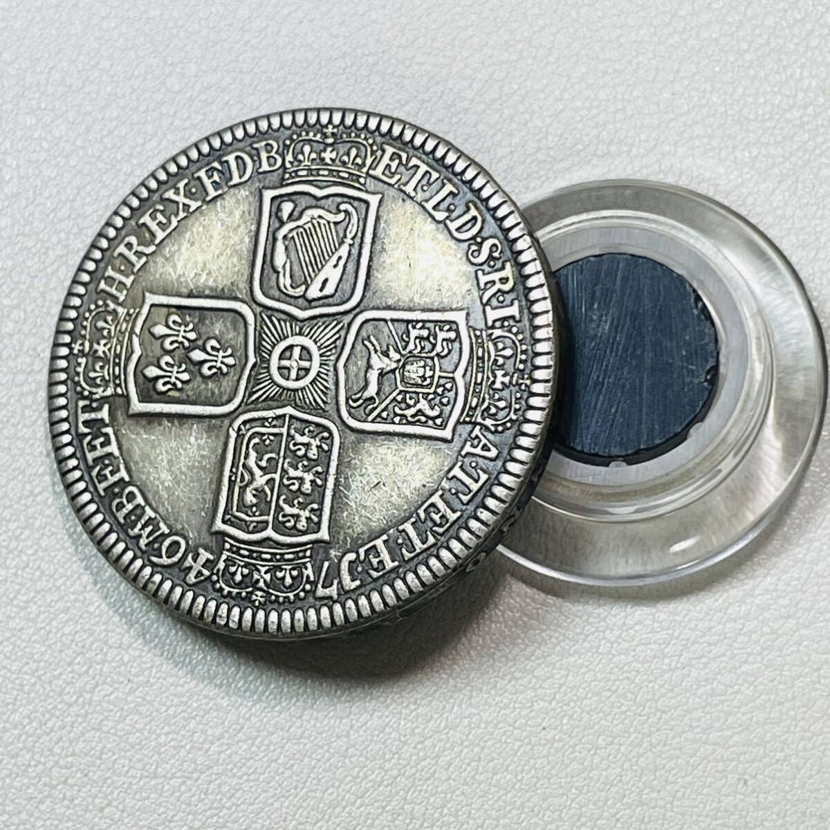 Yahoo!オークション - イギリス 硬貨 古銭 ジョージ2世 1746年 クラウ...