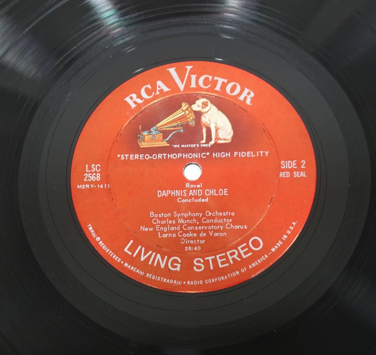 Yahoo!オークション - 米RCA LSC-2568 Shaded-Dog 『ダフニスとクロエ...