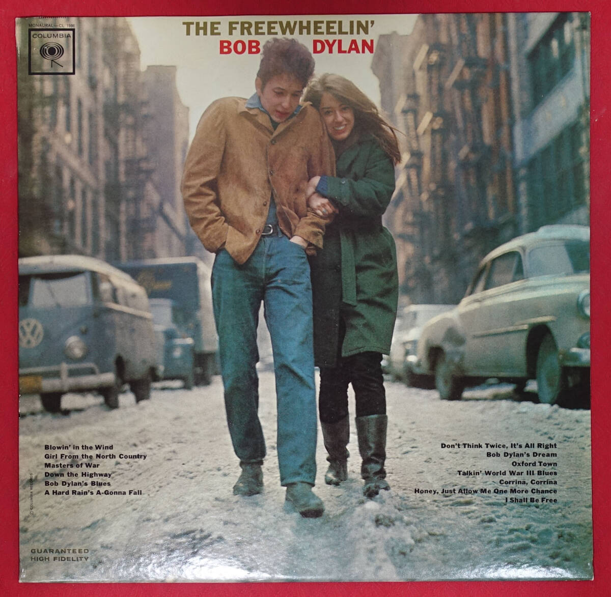 Yahoo!オークション - US Columbia MONO CL 1986 2EYES The Freewheeli...