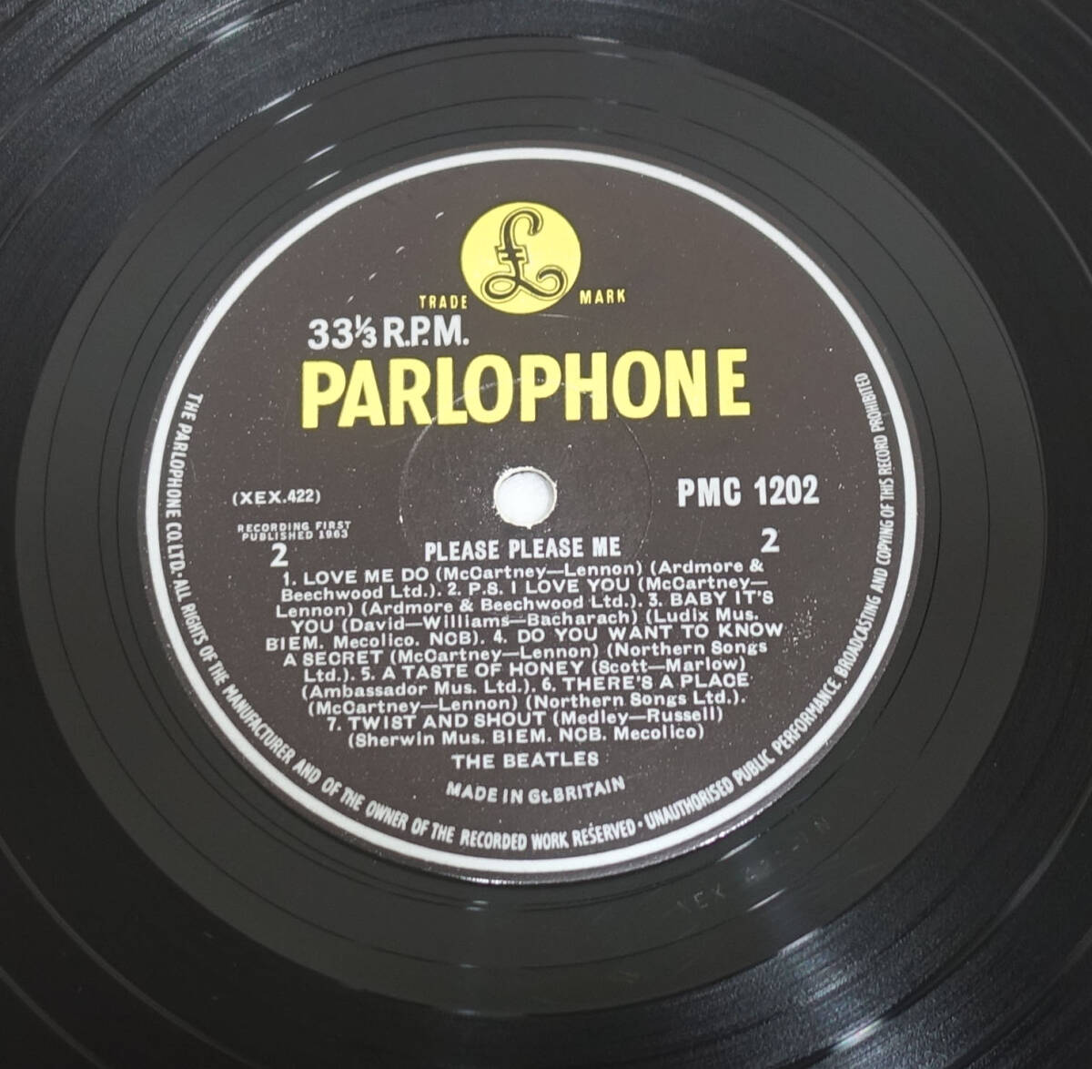 Yahoo!オークション - UK Original Parlophone PMC 1202 4th Press Ple...