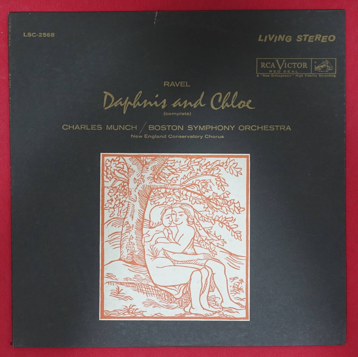 Yahoo!オークション - 米RCA LSC-2568 Shaded-Dog 『ダフニスとクロエ...