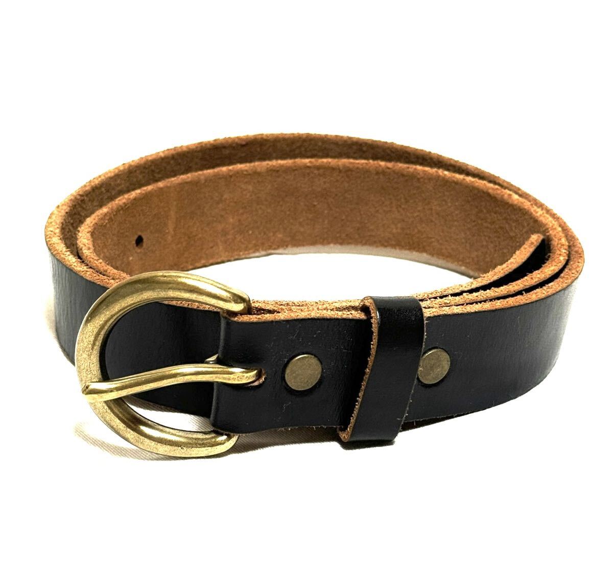 Yahoo!オークション - 1円スタート RRL ヴィンテージ加工 レザーベルト...