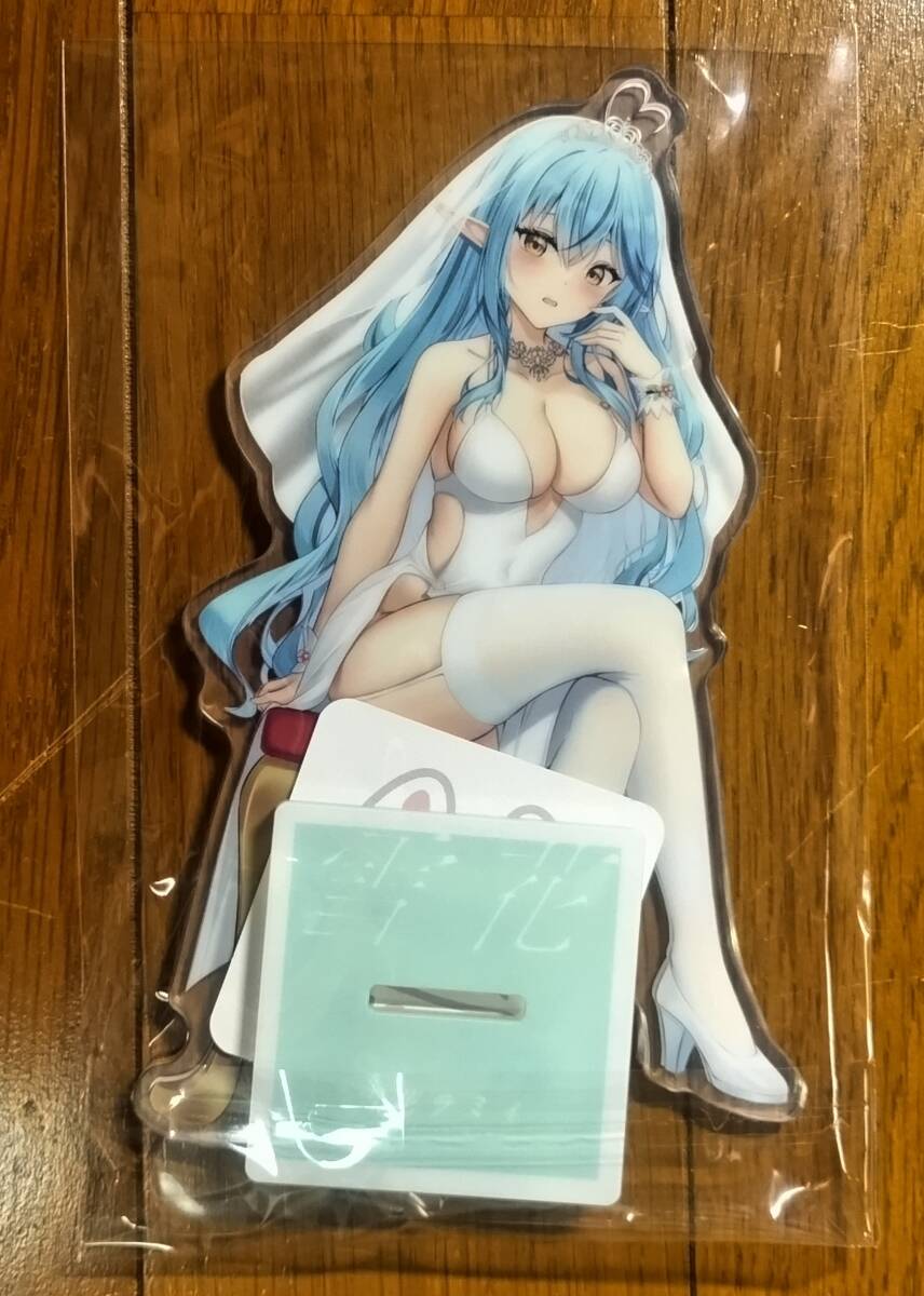 TOHOORIN コミケ104 C104 ホロライブ 雪花ラミィ(花嫁) 16cm両面アクリルスタンド 未使用品 アクスタ アクリルフィギュア｜代購幫