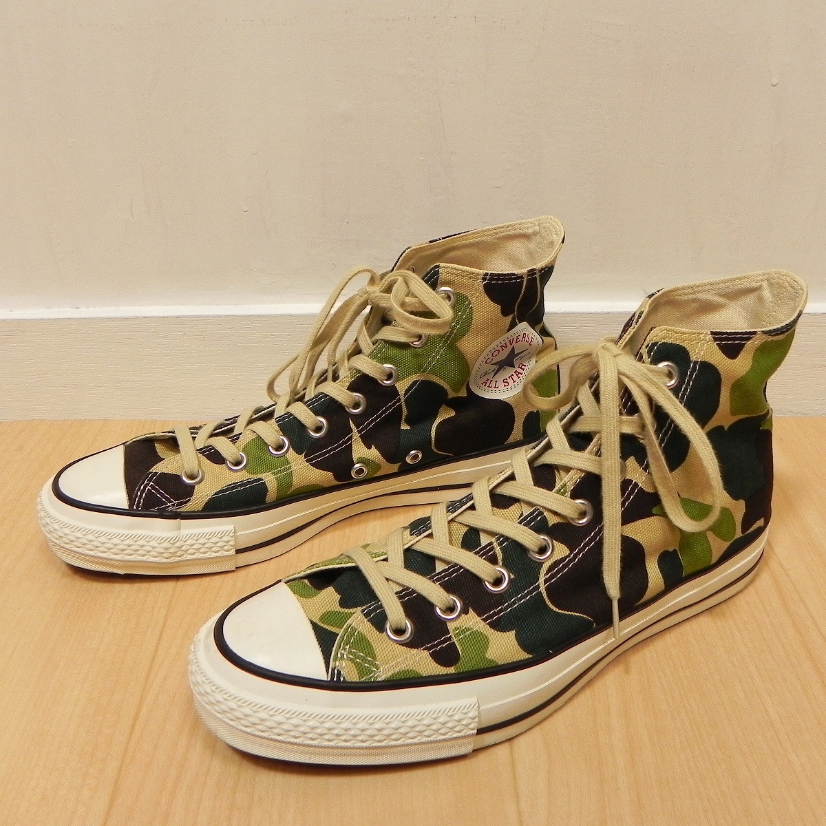 Yahoo!オークション - レア 美品 コンバース 日本製 CANVAS ALL STAR J...