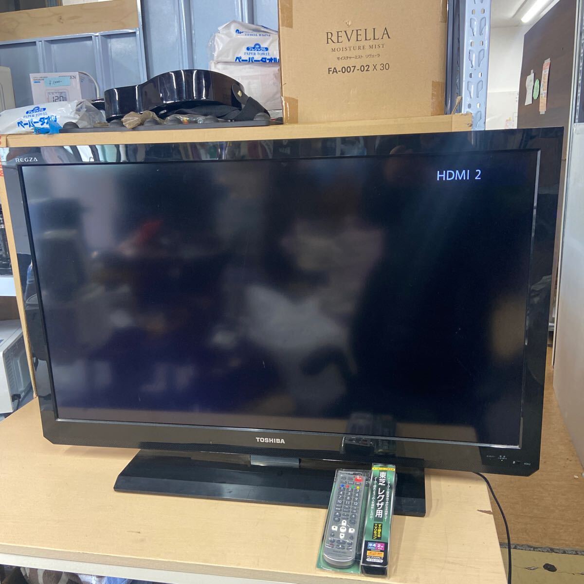 Yahoo!オークション - UTm127 東芝 TOSHIBA 40A2 液晶テレビ 40V型 別...