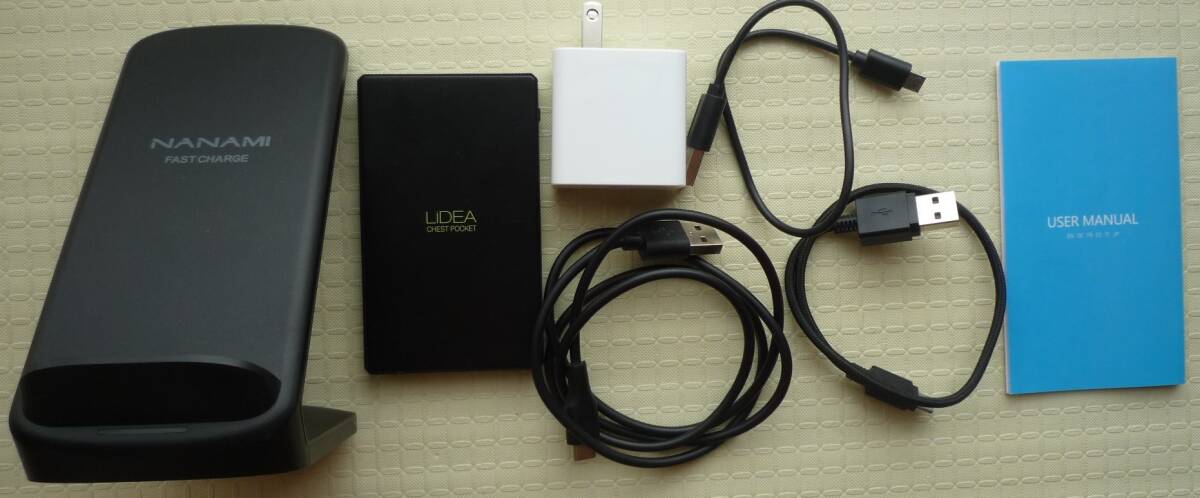 Yahoo!オークション - NANAMI A800 ワイヤレス充電器とモバイルバッテ...