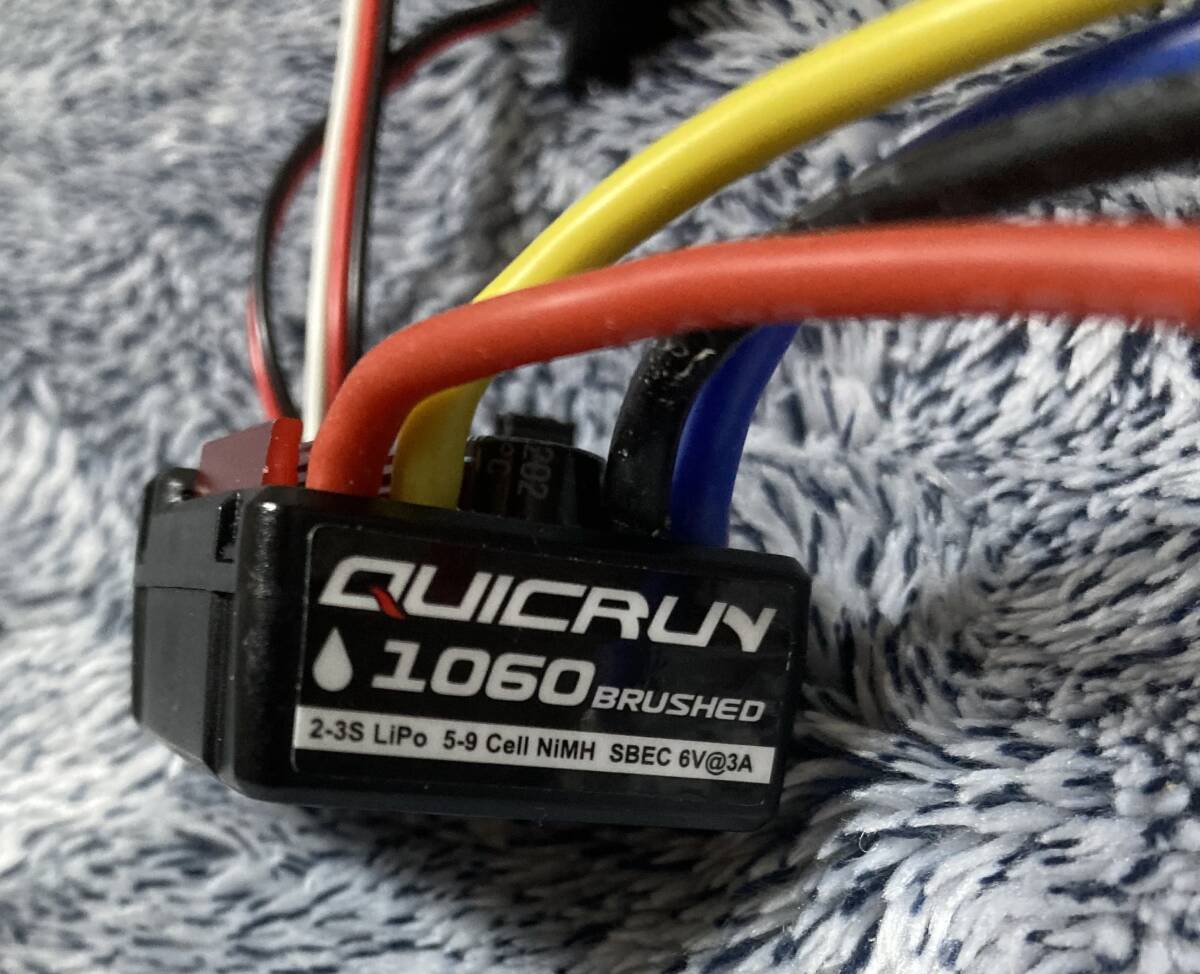 Yahoo!オークション - HOBBYWING QuicRUN-WP-1060-Brushed BEC内蔵3A/6...