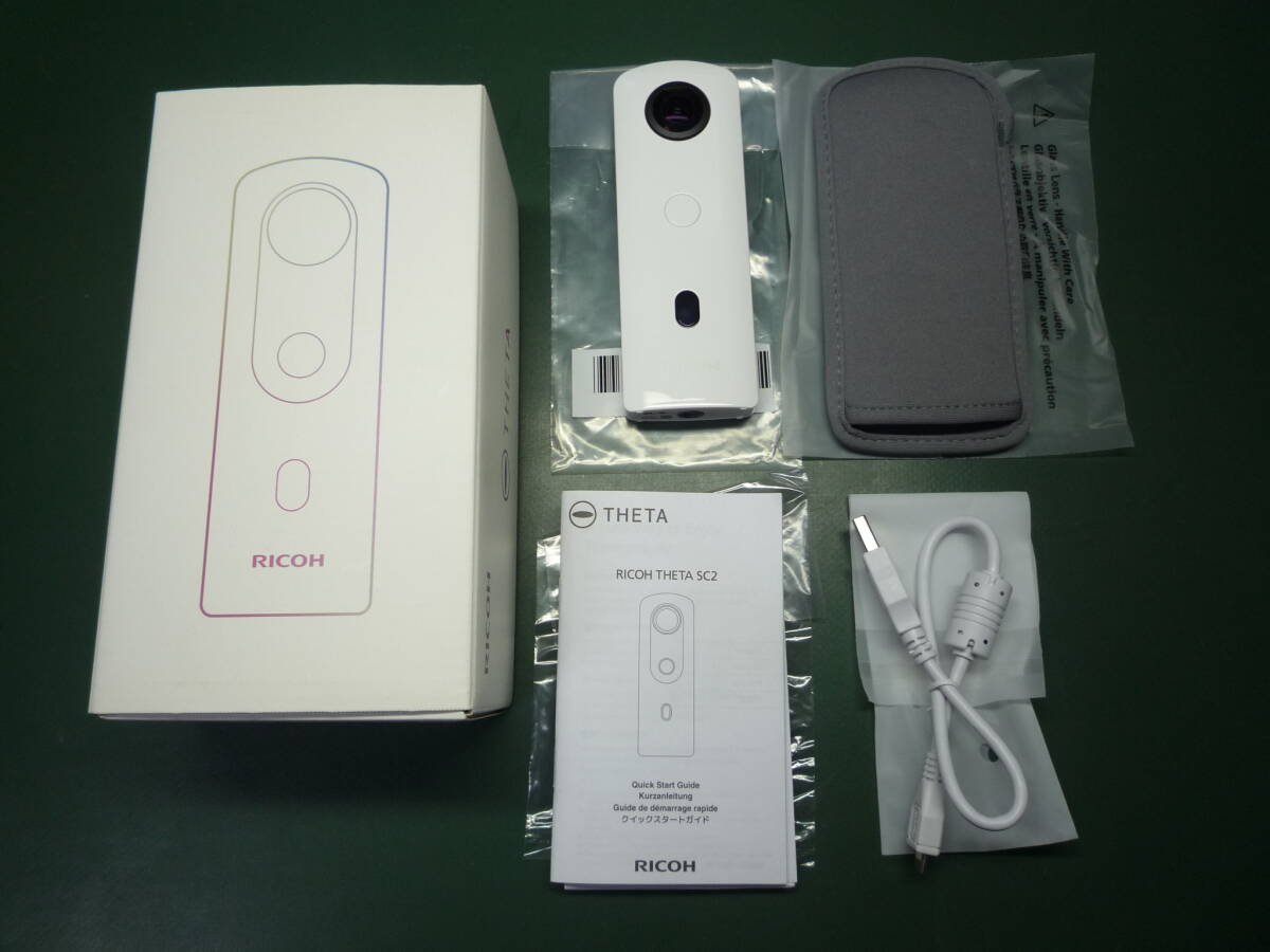 Yahoo!オークション - RICOH THETA (リコー シータ) SC2 360度カメラ ...