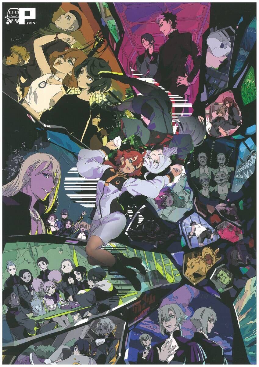 日本代購代標第一品牌【樂淘letao】－c102 水星のすべて 機動戦士ガンダム 水星の魔女 新刊＋クリアファイル 高機動プリン体 コミケ 02