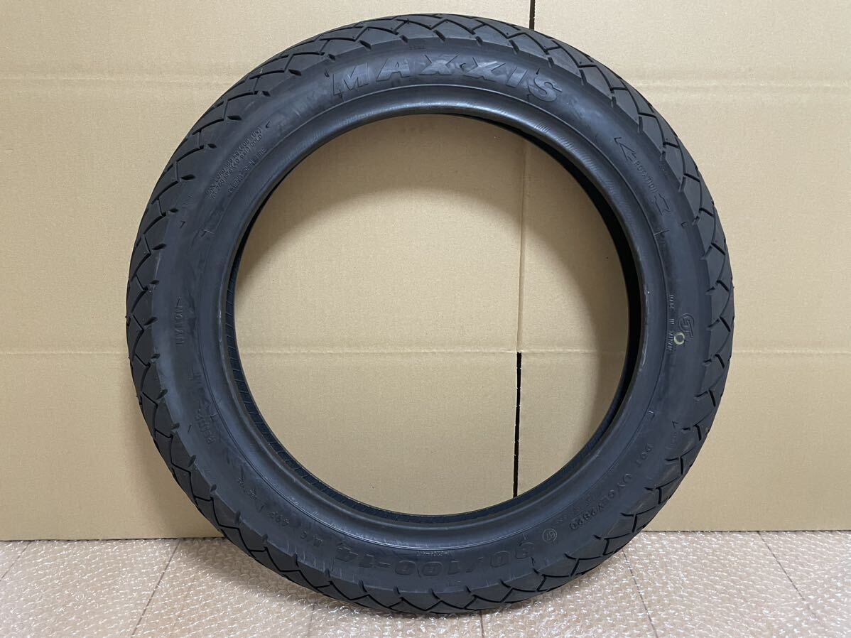 Yahoo!オークション - 新品未使用品 MAXXIS 80/100-14 M/C 49P チュー...