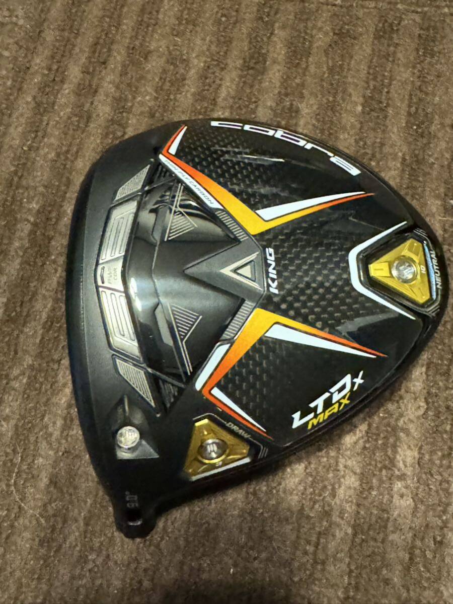Yahoo!オークション - コブラLTDx MAXヘッドのみ 9° レフティ 美品