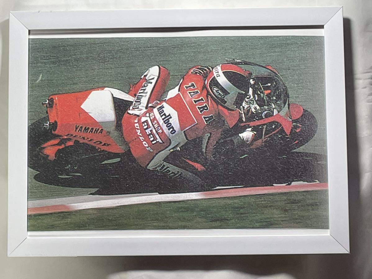 Yahoo!オークション - 「平 忠彦/ YAMAHA YZR500 '84」A4サイズ 世界GP