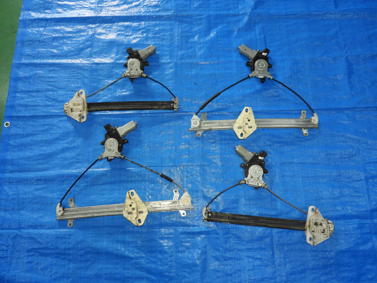 6 CL7 アコード ユーロR 純正 パワー ウインドー レギュレーター 1台分 ウインドゥ モーター ASSY K20A 6MT 前期 後期 CL9 MUGEN 無限 FD2(ホンダ用 ...