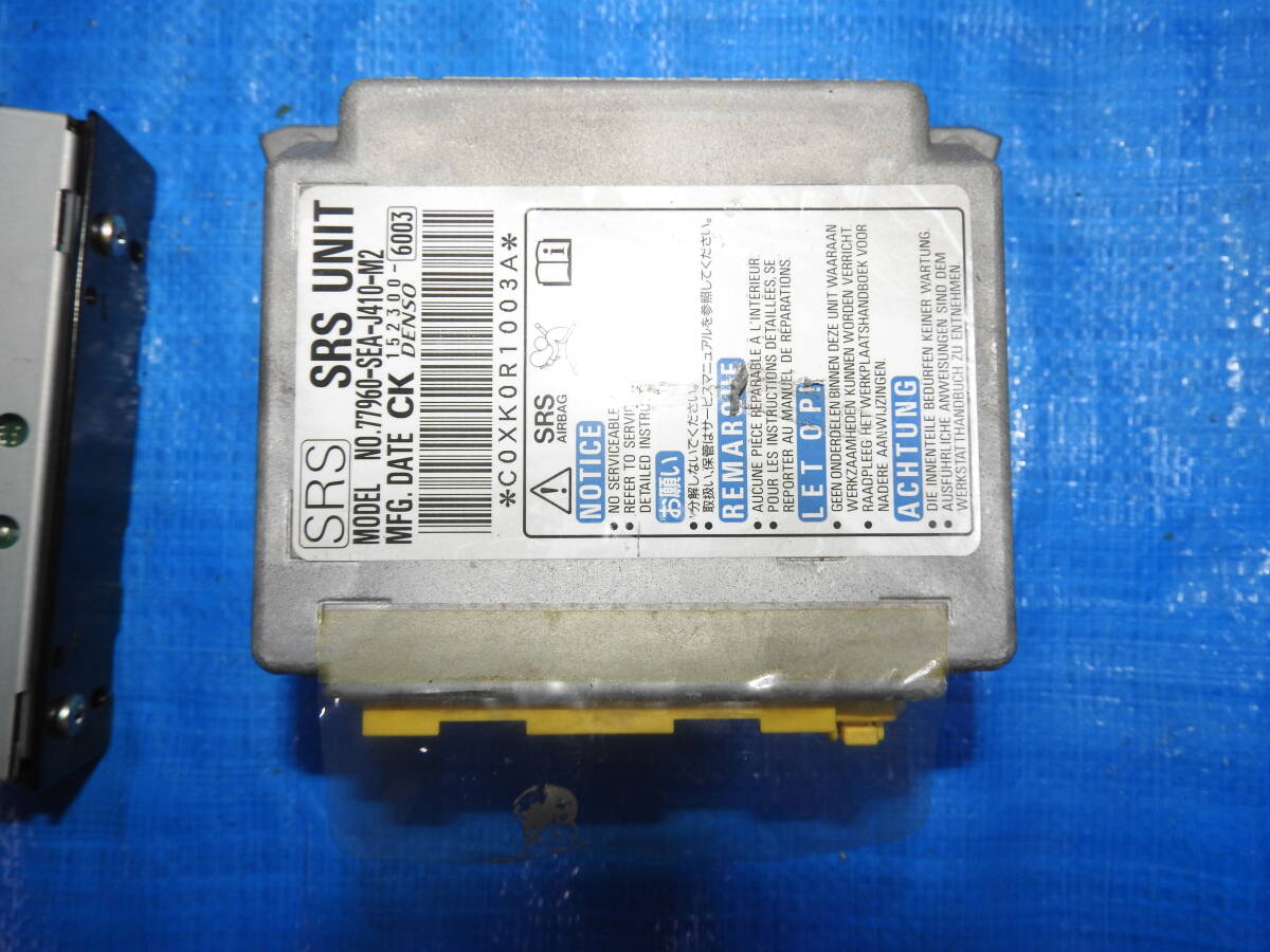 6 CL7 アコード ユーロR 純正 パワステ コンピューター 39980-SEA -J02 ECU エアバック CPU SRS ASSY K20A 6MT 前期 後期 CL9 MUGEN ...