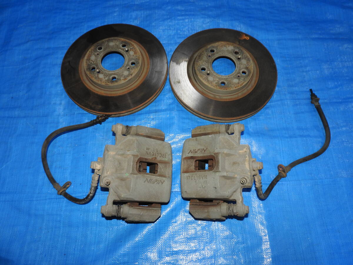 6 CL7 アコード ユーロR 純正 フロント ブレーキ キャリパー 左右 ローター ASSY K20A 6MT 前期 後期 CL9 MUGEN 無限 EP3 FD2-煞車卡鉗–日本Yahoo ...