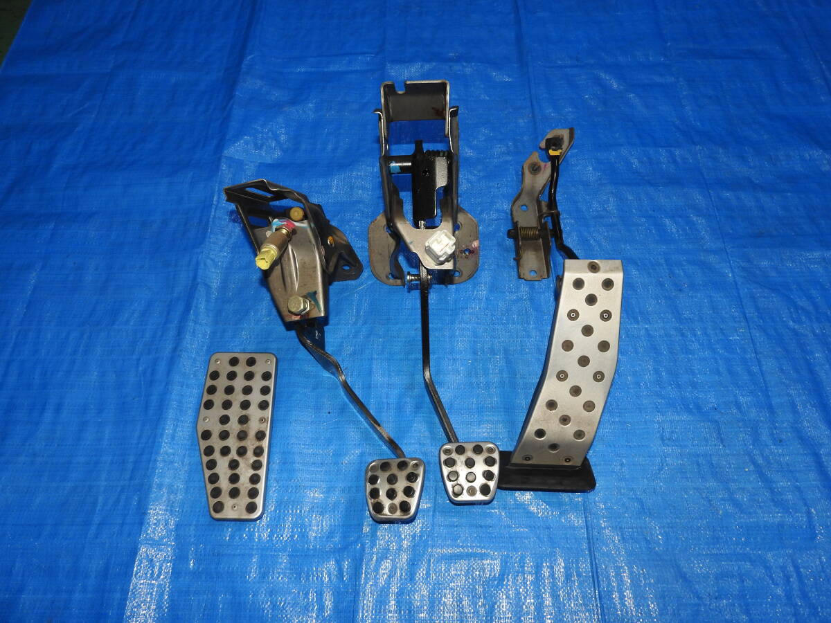 Yahoo!オークション - 6 CL7 アコード ユーロR 純正 ペダル 3点 アク...