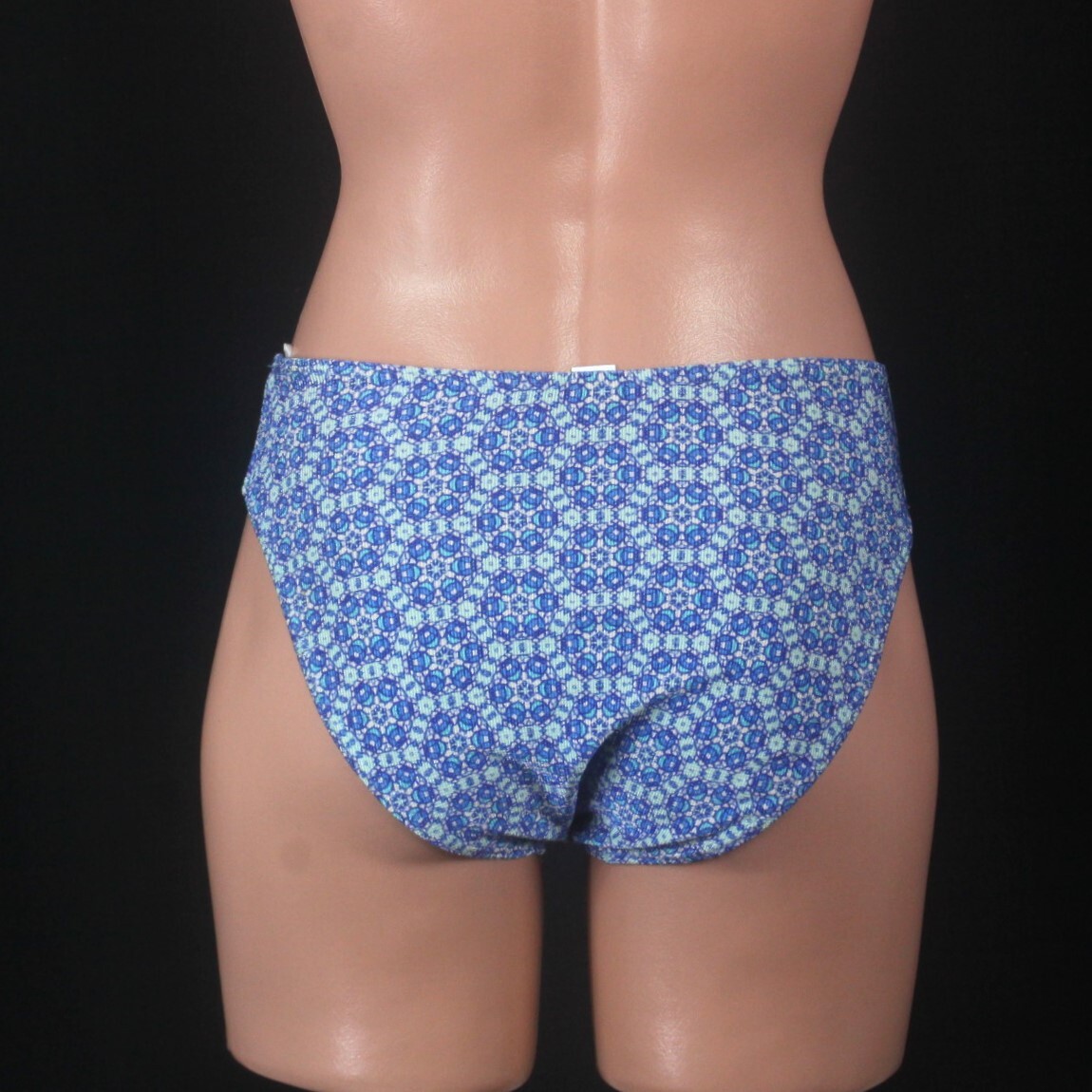 Yahoo!オークション - E1279 レトロ 柄 ハイレグ 水着 ボトム ビキニ ...