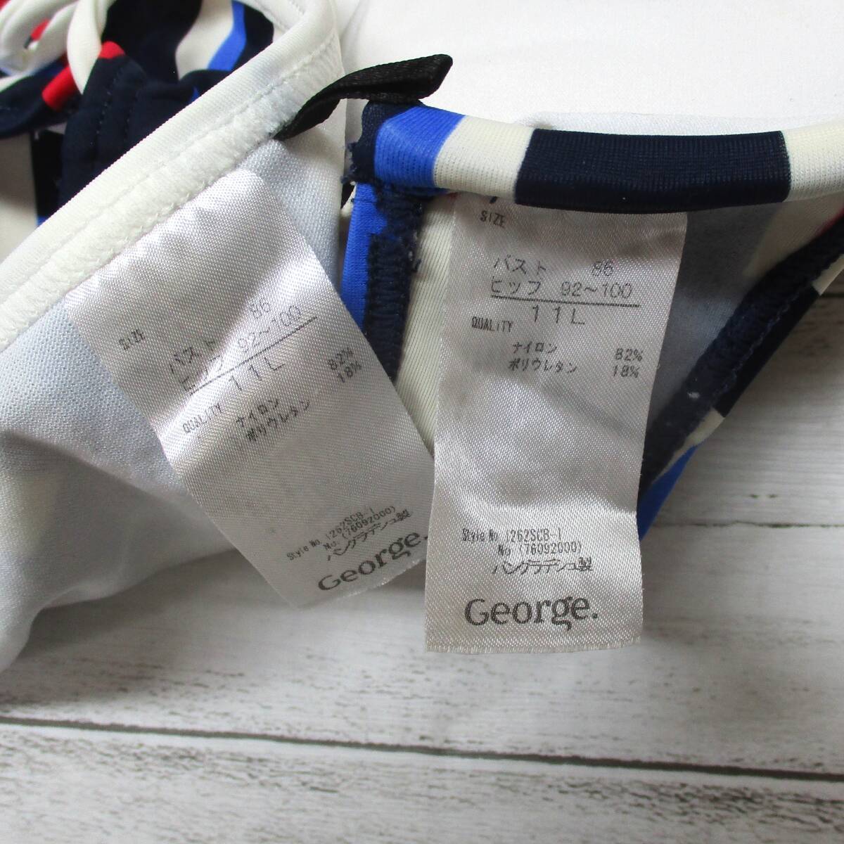 Yahoo!オークション - E1168 George ワイヤービキニ タンキニ セット ...