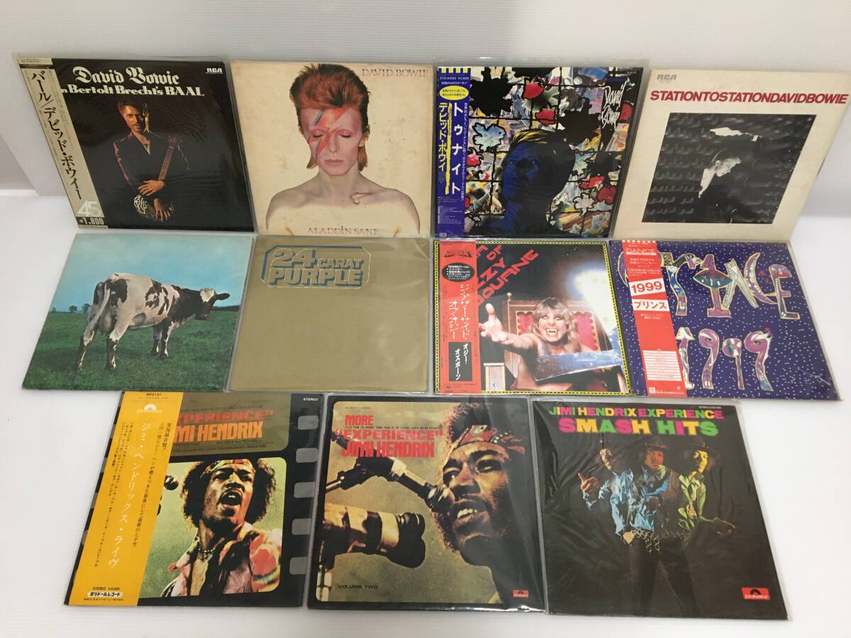 Yahoo!オークション - Z031 LP レコード ROCK ロック 100枚まとめ US/...
