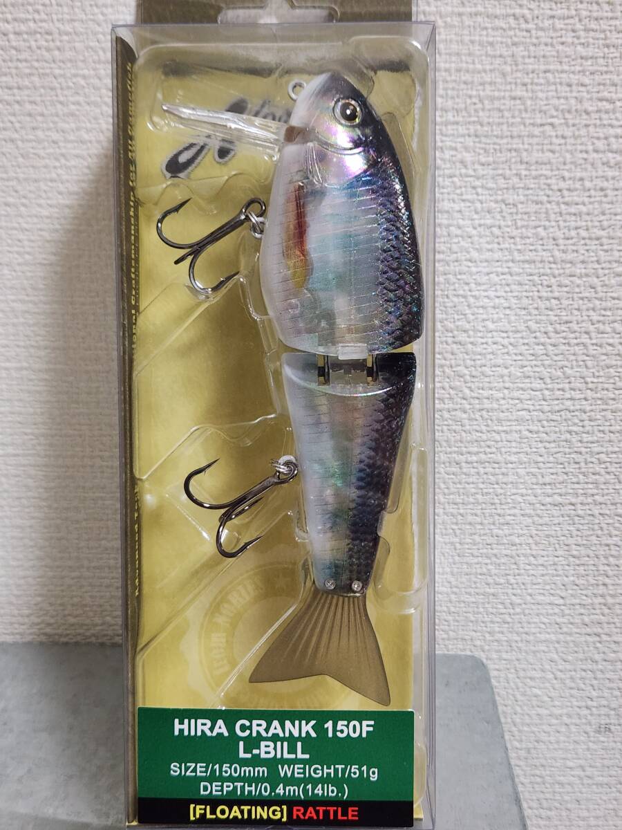 Yahoo!オークション - 即決 ノリーズ ヒラクランク150F Lビル レイヤー...