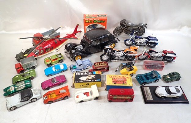 Yahoo!オークション - 8172[M]ヴィンテージ ミニカー/飛行機/バイク/LE...