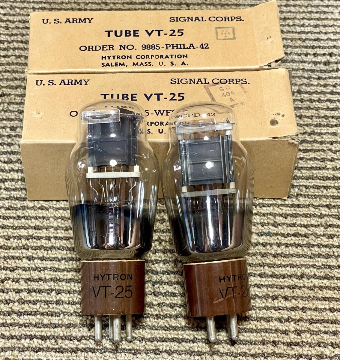 Yahoo!オークション - VT-25 HYTRON 真空管2本