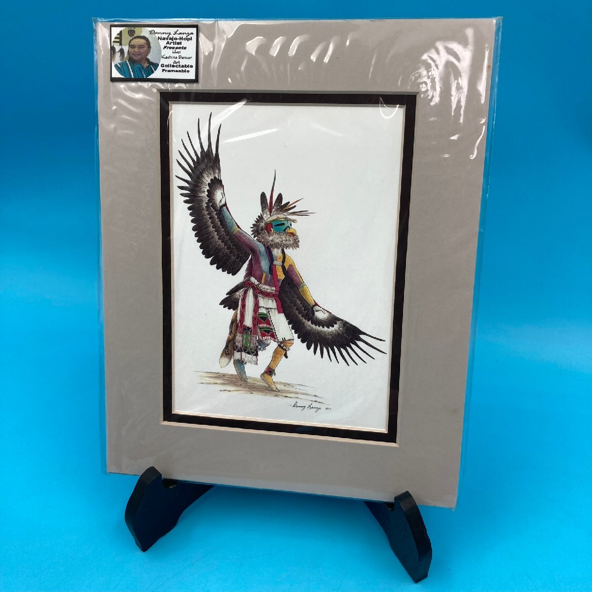 Yahoo!オークション - 【12483】インディアン ナホバ族 ダニー・ランザ...