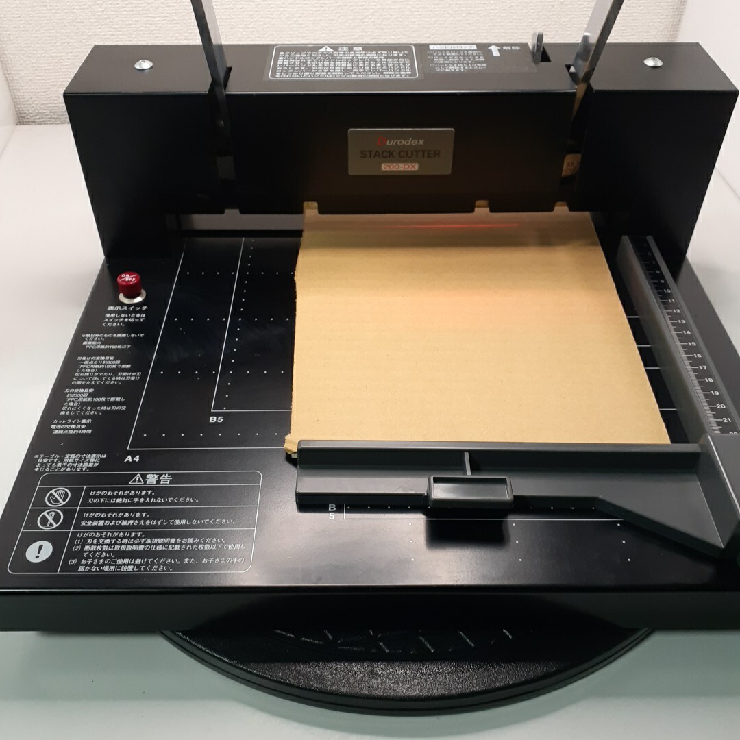 Yahoo!オークション - No.12018 中古裁断機 刀受け欠品 Durodex デュー...