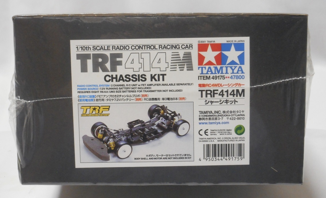 Yahoo!オークション - タミヤ TRF 414 M シャーシ キット 未組立 未開...