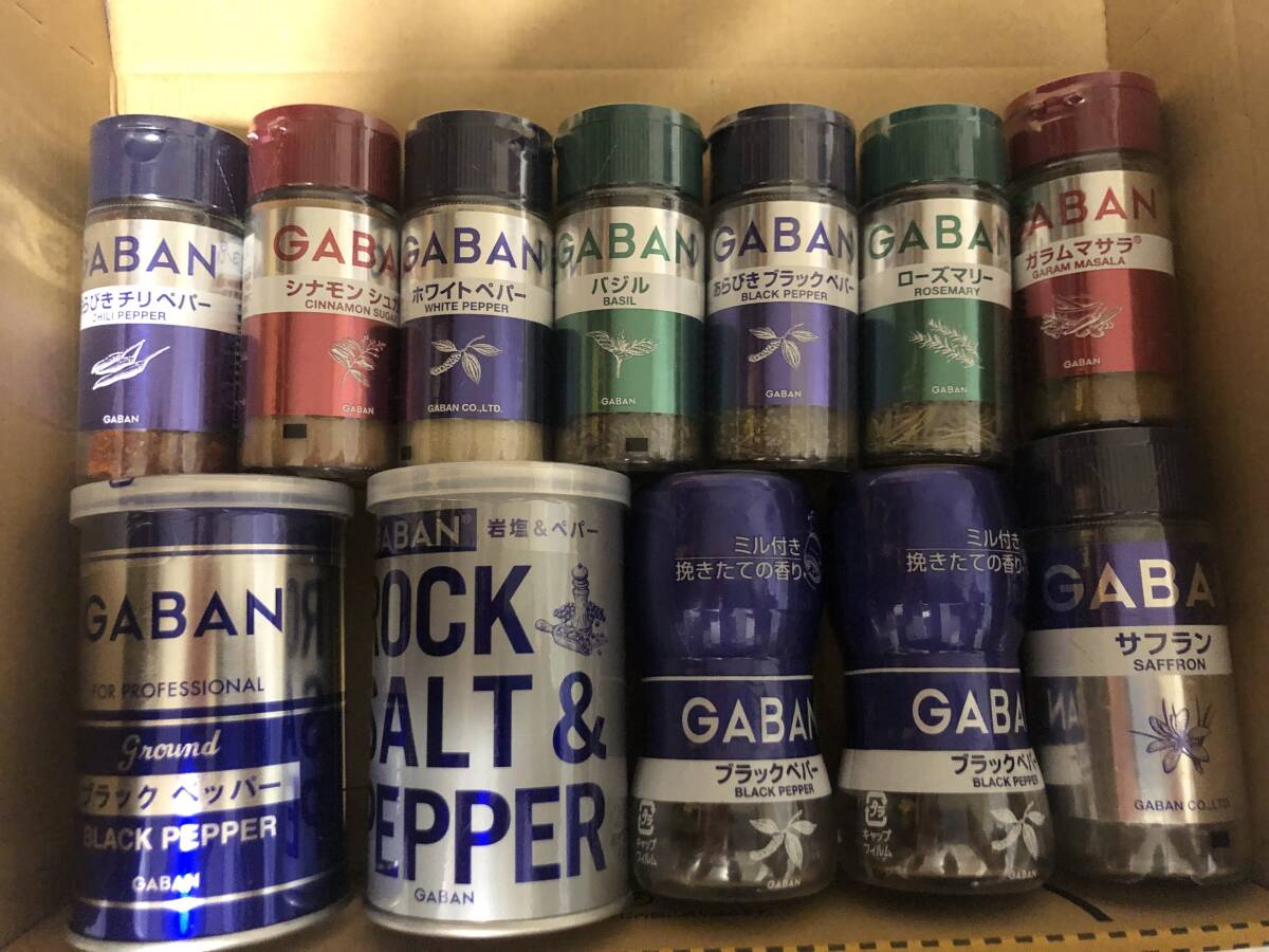 Yahoo!オークション - 送料無料 GABANスパイスセット 11種類 合計12個