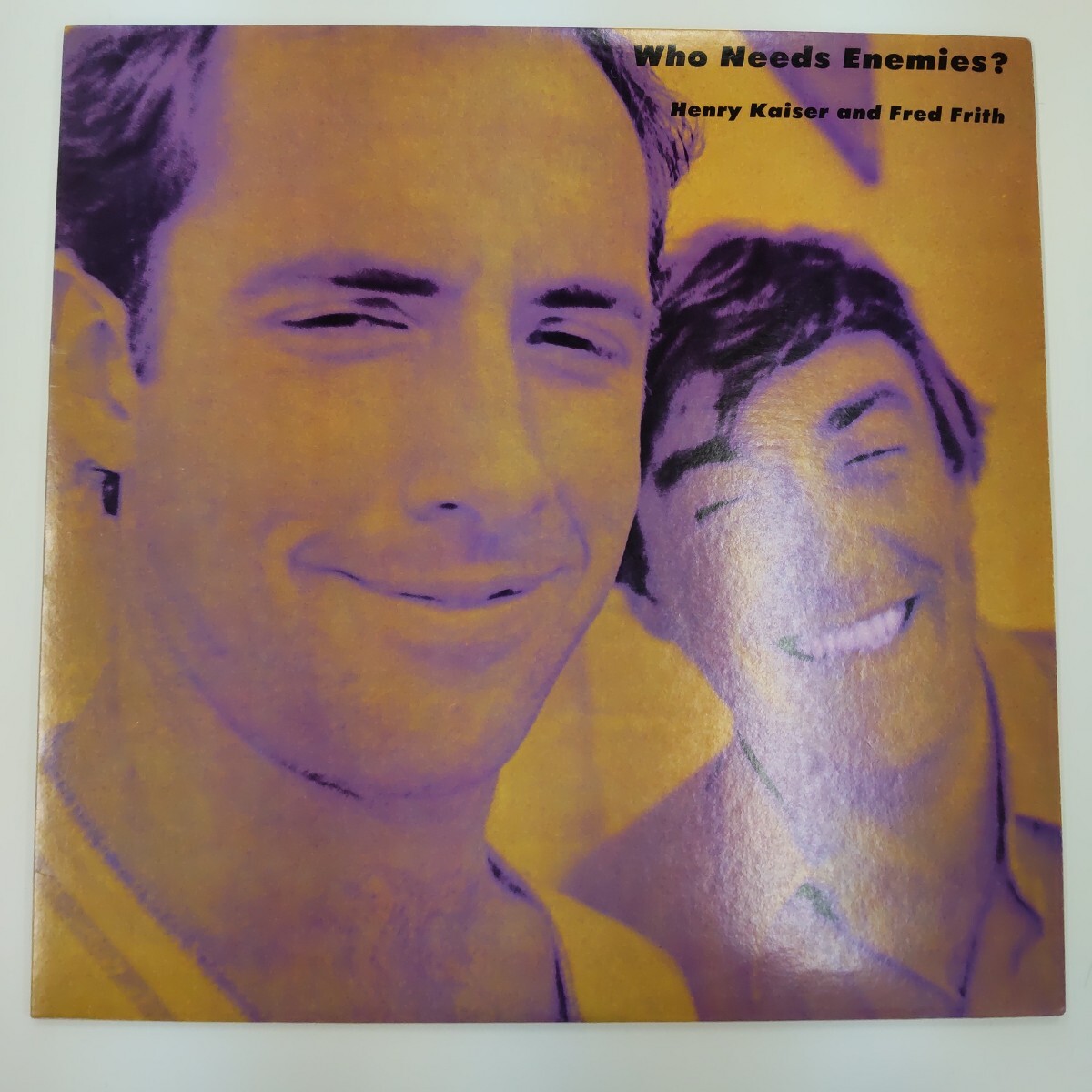 d203 Who Needs Enemies Henry Kaiser and Fred Frith ヘンリー カイザー フレッド フリス LP レコード(一般)｜売買されたオークション情報 ...