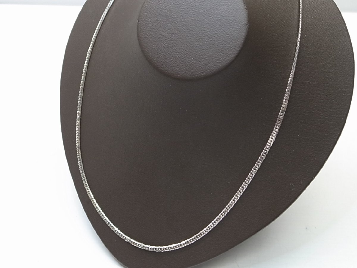Yahoo!オークション - プラチナ PT850 11.2g6面W 50㎝ 喜平 チェーン...