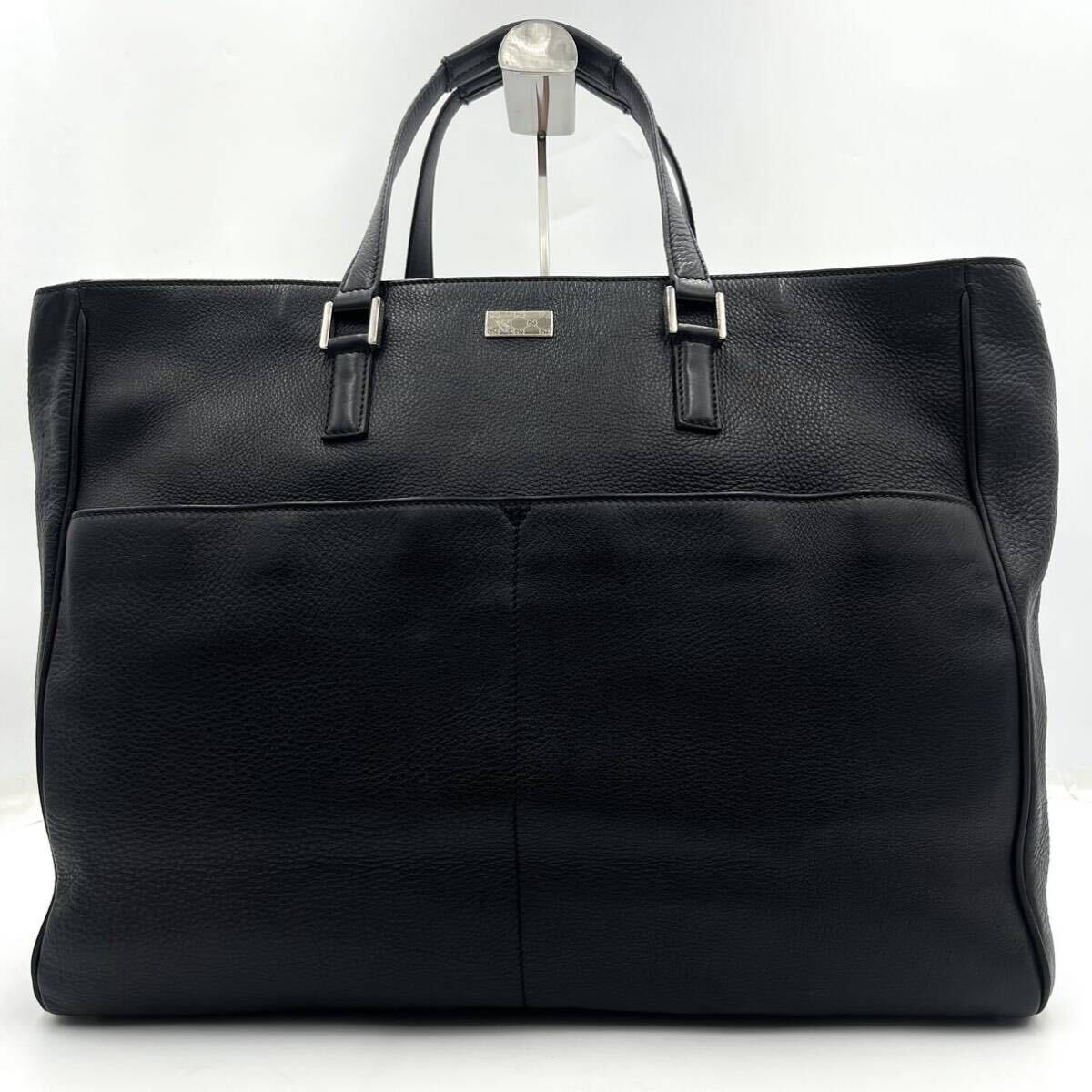 1円/極 グッチ GUCCI トートバッグ ビジネスバッグ 大容量 A4収納 GG ロゴ 金具 シボ革 ブラック レザー メンズ(その他)｜売買されたオークション情報、yahooの商品情報を ...