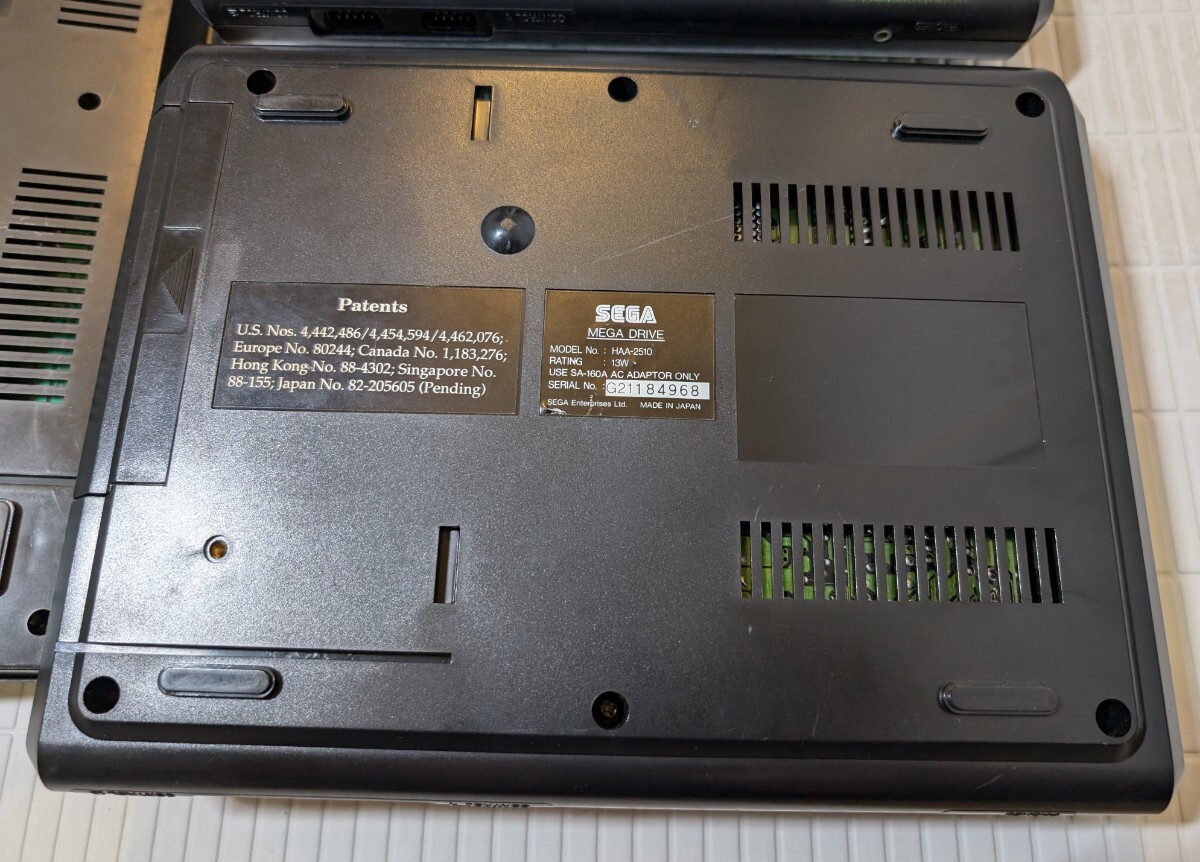 Yahoo!オークション - メガドライブ＆マスターシステム本体セット VA6 ...