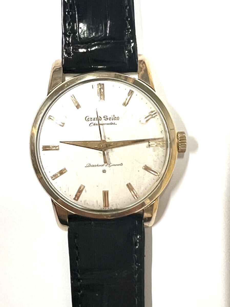 SEIKO グランドセイコー ファースト 手巻き J14070 OH済 実働品 K14GF 腕時計 クロコ本革ベルト(グランドセイコー)｜売買されたオークション情報、yahooの商品情報を ...