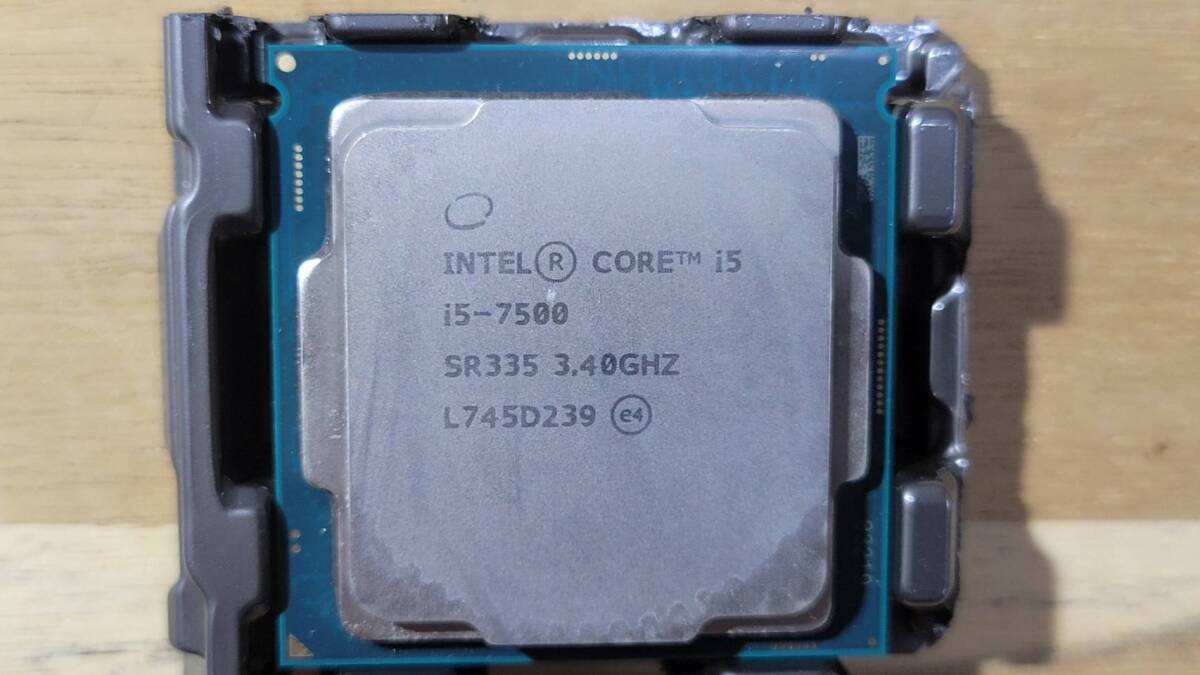 Yahoo!オークション - 中古 Intel Core i5-7500 CPU 3.40GHZ ②
