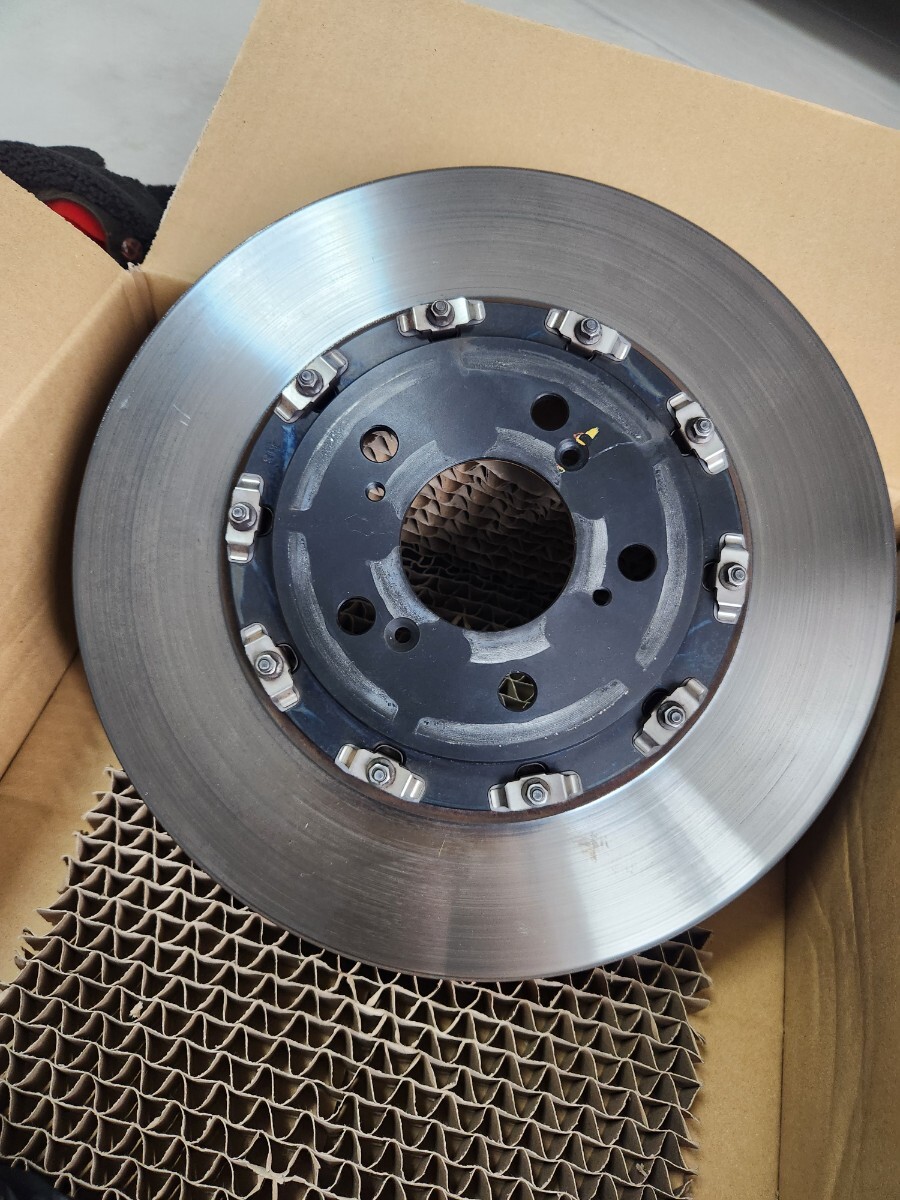 シビックタイプR FL5 FK8後期 純正2ピースブレーキローター 片側のみ 傷あり(ブレーキローター)｜売買されたオークション情報、yahooの商品情報をアーカイブ公開 - オークファン ...