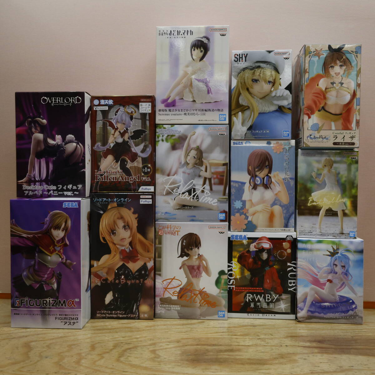 Yahoo!オークション - 玩E96 フィギュア【120】13点まとめ プライズ ご...