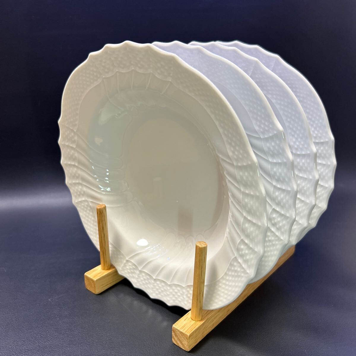 H31-5 リチャードジノリ ベッキオホワイト スーププレート 5枚セット サイズ:直径20cm 高さ4cm(リチャードジノリ)｜売買されたオークション情報、yahooの商品情報をアーカイブ ...