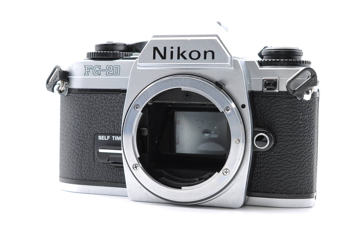 Yahoo!オークション - 良品 ニコン NIKON FG-20 ボディ シルバー