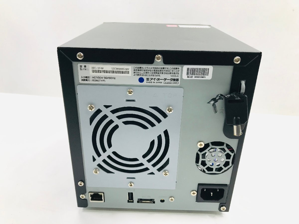 Yahoo!オークション - IO DATA アイ・オー・データ NAS HDL-XV4W (HDD...