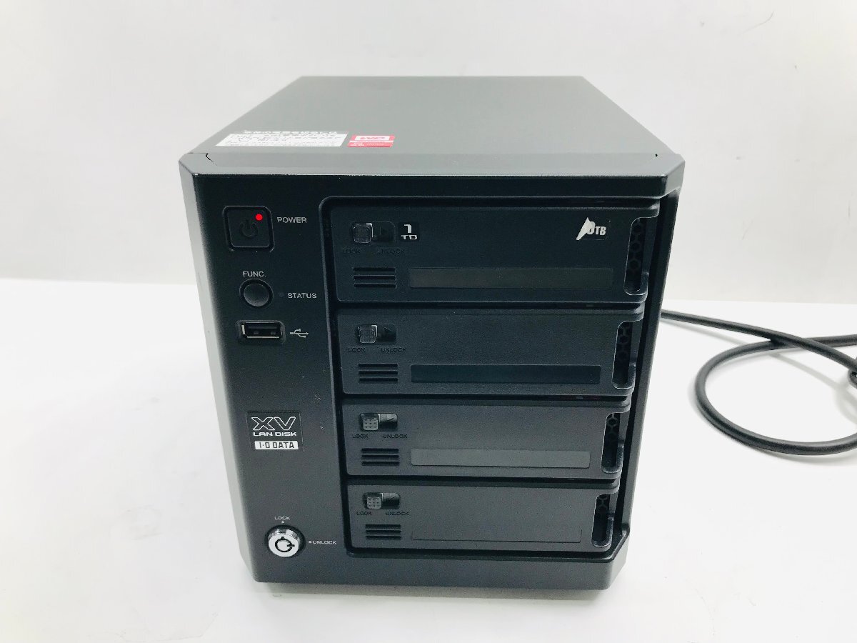 Yahoo!オークション - IO DATA アイ・オー・データ NAS HDL-XV4W (HDD...