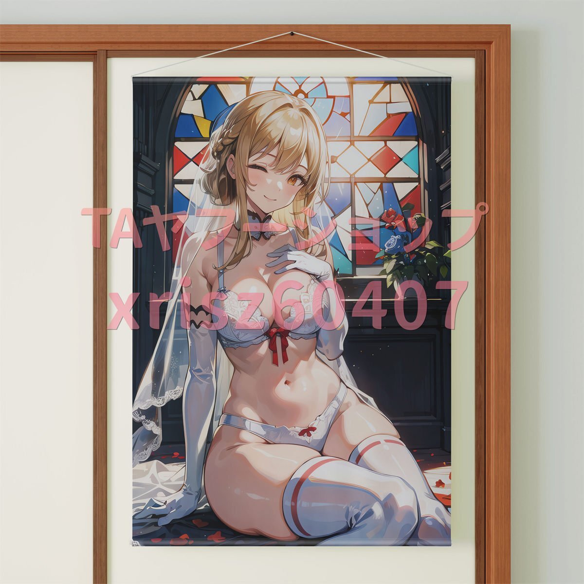 Yahoo!オークション - [SAO]アスナ/B1ビッグWスエード/タペストリー/高...