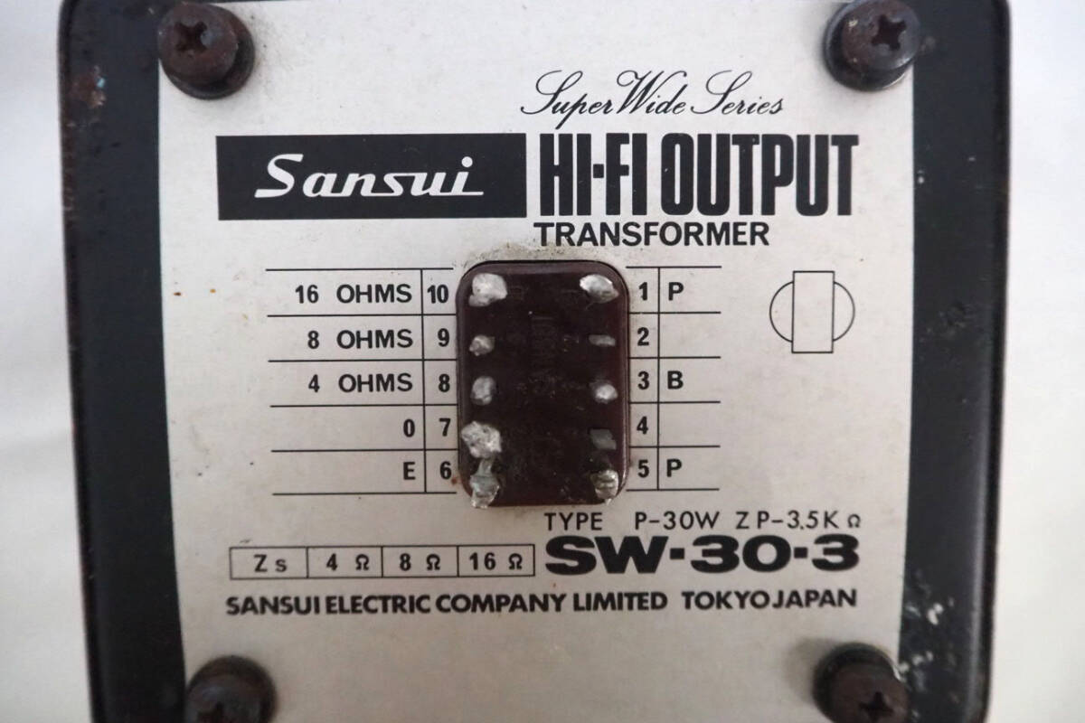 Yahoo!オークション - SANSUI 山水電気 [SW-30-3] サンスイ アウトプッ...